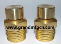 China Hexagon Brass Vent Plugs BSP Thread 1/4 1/2 3/4 1 Inch Custom Gearbox Air Breather Cap OEM for sale