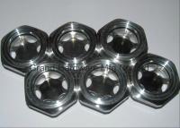 China Aluminum Oil Level Sight Glass Gauge Plug BSP G1/4 Male Thread 5-50 Bar for Gearbox Compressor for sale