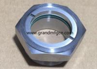 China 1 Inch Male NPT Stainless Steel 304 Oil Level Sight Glass 1500PSI for Gearboxes for sale