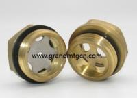 China Brass Oil Sight Glass M20x1.5 Air Compressor Flow Indicator 5-10 Bar for sale