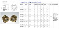 China Brass Threaded Oil Sight Glass NPT1-1/2 Gauge ViewPort 150 PSI Customizable for sale