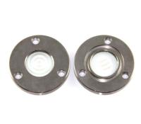 China Fused Glass Sight Window 1/4 to 2 Inch NPT BSP Thread Steel Nickel Plated for Compressor for sale