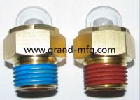 China G3/4 Brass Dome Oil Sight Glass Fluid Level Indicator 5-10 Bar BSP Thread for sale