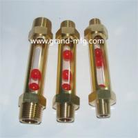 China Brass Oil Level Gauge Indicator BSP1/2 Inch with Level Marks for Hydraulic Reservoir 50mm to 500mm for sale