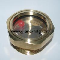 China Brass Oil Level Sight Glass Gauge NPT 1/2 3/4 1 Inch Heavy Duty Radiator Pump Plug for sale