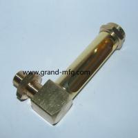 China L Type Brass Tube Oil Level Gauge M10x1 to G1/2 for Gearboxes Hydraulic Reservoir 80mm to 600mm for sale