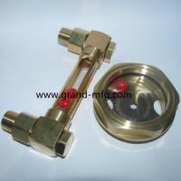 China L Type Brass Tube Oil Level Gauge M10x1 to G1/2 for Gearboxes Hydraulic Reservoir 80mm to 600mm for sale
