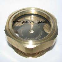 China Brass Sight Glass Flow Level Indicator 1 1/4 BSP Thread for Pumps 5-10 Bar for sale