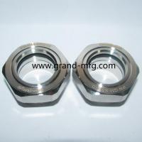 China SS304 Stainless Steel Sight Glass BSP G3/4 Oil Sight Window 220C 12MPa for Vacuum Pump Compressor Reducer for sale