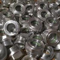 China Aluminum Oil Level Sight Glass M20x1.5 M22x1.5 M27x1.5 Bull Eye Gauge Metric Thread for sale