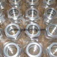 China Brass Aluminum Oil Sight Glass M22x1.5 M27x1.5 Thread 1MPa Pressure Fluid Level Viewport for sale