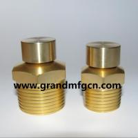 China Brass Aluminum NPT 1/2 3/4 Gearbox Breather Vent Plugs Air Released Hydraulic Cylinder Breather Vent Plugs for sale