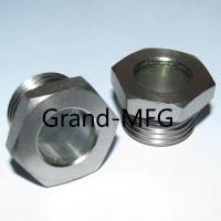 China G11/4 Inch Threaded Brass Sight Glass Oil Level Indicator 125 PSIG Speed Reducer for sale