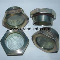 China G11/4 Inch Threaded Brass Sight Glass Oil Level Indicator 125 PSIG Speed Reducer for sale
