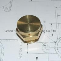 China M33x1.5 Brass Breather Drain Plug for Gearbox Hydraulic Cylinders 0.5-1 MPa for sale