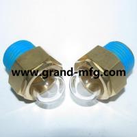 China Brass Sight Glass Hemispheric Domed Shape High Temperature 5-10 Bar GM-HDN12 for sale