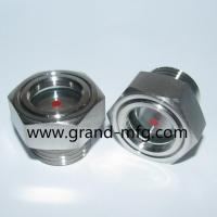 China Stainless Steel 316 Oil Sight Glass Indicator 1 1/2 BSP Thread 120 Bar for sale