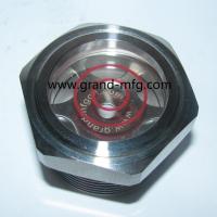 China Stainless Steel 304 Threaded Sight Glass M22x1.5 Oil Flow Gauge 5-120 Bar for sale