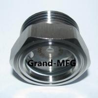 China SS304 NPT 3 4 Inch Food Grade Sight Glass with Big Viewing Window Oil Gauge for sale