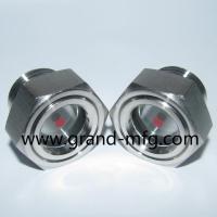 China SS316 NPT 1 1/4 Oil Level Sight Glass Indicator for Vacuum Pump Air Compressor 120 Bar for sale