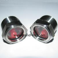 China 3/4 Inch Stainless Steel NPT BSPT Thread Oil Level Sight Glass for Vacuum Purge Bho Extraction Chemical Reactor for sale