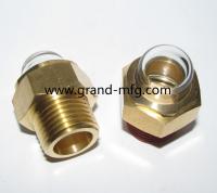 China Brass BSP G1/2 Domed Sight Glass Oil Level Indicator 5-10 Bar for sale