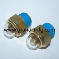 China Brass BSP G1/2 Domed Sight Glass Oil Level Indicator 5-10 Bar for sale