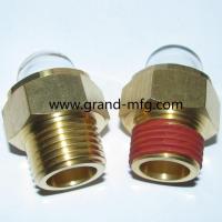 China Brass Oil Sight Glass NPT 1/2 3/4 Custom Sizes Available 5-10 Bar Industrial for sale