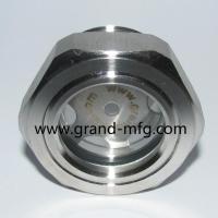 China Stainless Steel Threaded Sight Glass M42x1.5 Fluid Flow Gauge 304 316 12MPa for sale