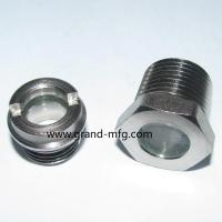 China NPT1 1/4 Fused Steel Sight Glass for Refrigeration Compressor 12MPa 260C for sale