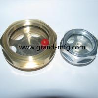 China Brass BSP G1/2 Domed Sight Glass Oil Level Indicator 5-10 Bar for sale