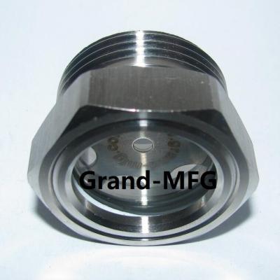 China G3/4 Stainless Steel 304 Oil Sight Glass Window 5-120 Bar Industrial for sale
