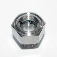 China SS304 NPT 3/4 Sight Glass Oil Sight Window for Autoclave Reactor 5-120 Bar for sale
