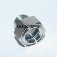 China SS304 NPT 3/4 Sight Glass Oil Sight Window for Autoclave Reactor 5-120 Bar for sale
