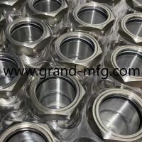 China Stainless Steel Male NPT Oil Level Sight Glass 2-1/2 for Pumps Gearboxes 304 316 for sale