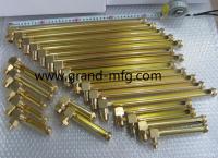 China Brass Oil Level Sight Gauge Indicator 1/2 inch BSP Thread 80mm to 600mm Distance for sale