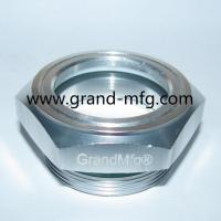 China Aluminum Oil Level Sight Glass M52x1.5 Thread 5-10 Bar for Gearbox Compressor Lubrication System for sale