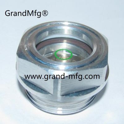 China Aluminum Oil Sight Glass for Gearbox Speed Reducer 1/4 to 2 Inch NPT BSP Thread for sale