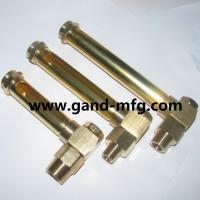 China Brass Sight Gauge Oil Level Indicator NPT BSP Thread 1/2 1/4 1/8 3/4 Inch for Gear Reducers for sale
