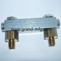 China Brass Oil Level Sight Gauge G1/2 BSP Thread 80-600mm Distance for Hydraulic Reservoir for sale