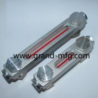 China Brass Oil Level Sight Gauge 1/4 BSP Thread 80-600mm Distance for Hydraulic Reservoir for sale