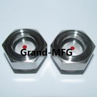 China SS304 M33x1.5 M42x1.5 Oil Level Sight Glass for Gear Reducer Compressor Pump 5-10 Bar for sale