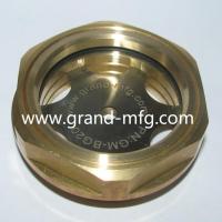China Brass Liquid Level Gauge M16x1.5 M22x1.5 M42x1.5 with Tempered Glass Oil Level Sight Plug for sale
