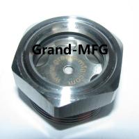 China SS304 M33x1.5 M42x1.5 Oil Level Sight Glass for Gear Reducer Compressor Pump 5-10 Bar for sale