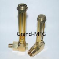 China Hydraulic Oil Level Gauge Aluminum Alloy Housing 50mm to 500mm Bolt Distance Temperature -20C to 100C for sale