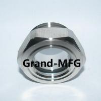 China Stainless Steel 304 Sight Glass 1 Inch NPT Oil Level Gauge Indicator 5-120 Bar for sale
