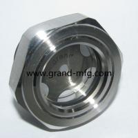 China Stainless Steel 304 Sight Glass 1 Inch NPT Oil Level Gauge Indicator 5-120 Bar for sale