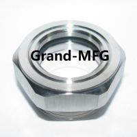 China Stainless Steel 304 Bullseye Sight Glass G1 BSP Thread Oil Level Gauge for Gearbox Reducer 5-10 Bar for sale