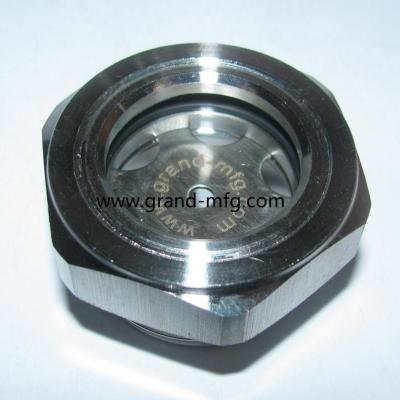 China SS304 Oil Level Sight Window for Flow Liquid Visual Inspection 5-10 Bar for sale