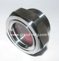 China Stainless Steel Bullseye Sight Glass M42x1.5 M42x2 High Temp 120C 10 Bar Industrial for sale